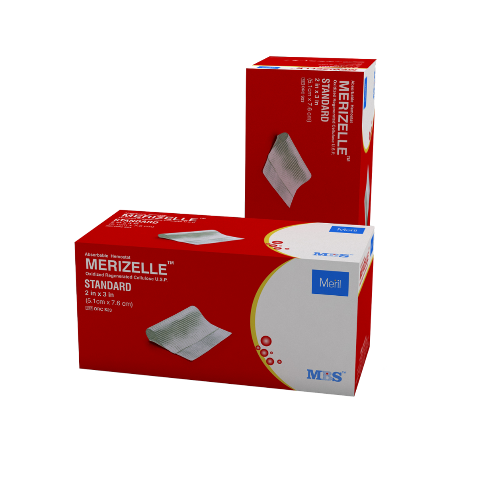 Merizelle Standard, hemostatic absorbabil — MLM Medical