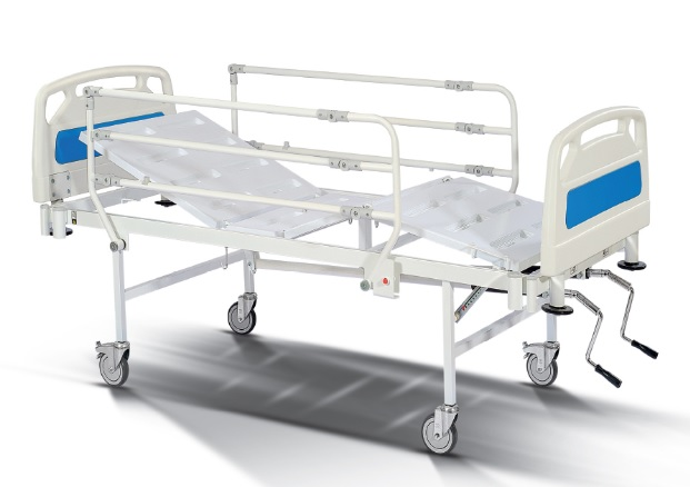 Pat spital platforma 4 sectiuni, 2 reglabile manual — MLM Medical