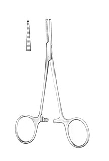 Pensa hemostatica Halsted-Mosquito 1 x 2 dinti — MLM Medical